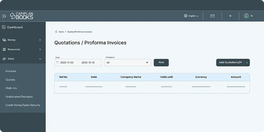 Create Professional Quotations Effortlessly with CapiPlan